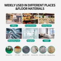 China Commercial mini floor scrubber battery double brush for hospital office hotel for sale
