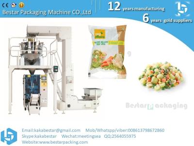 China Special Value Mixed Vegetables Packaging Machine 500g Capacity Automatic Sealer for sale