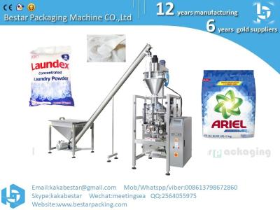 China Automatic Laundry Detergent Powder Packing Machine 50-500g Bag Filling Sealing for sale
