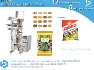 China Automatic Stand Pouch Vegetable Seeds Packaging Machine 50 500g for sale
