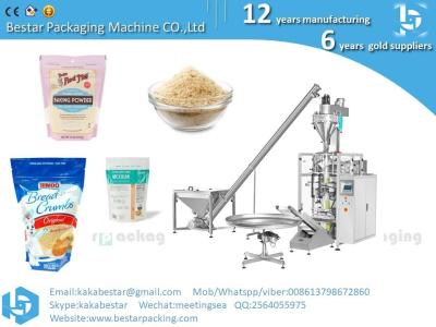 China Automatic Flour Packing Machine with Bag Filling Sealing and Date Coder 25kg for sale