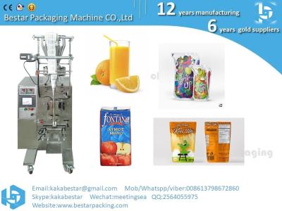 China Automatic Liquid Filling Sealing Machine for Sachet Bags 100ml Capacity 220V for sale