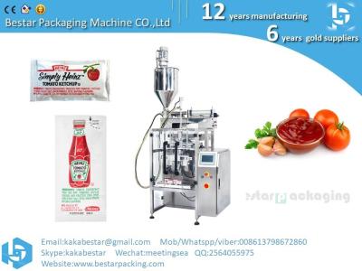China Liquid Ketchup Fruit Pulp Packing Machine 200ml 1000ml Automatic Filling for sale