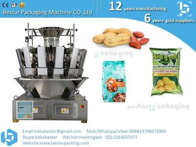 China Automatic Vacuum Packing Machine for Cashew Nuts Peanuts Candies Snacks 500kg/h for sale