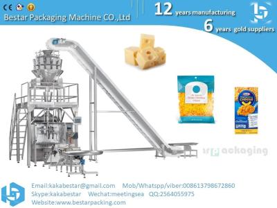 China Freeze Dried Parmesan Cheese Slice Weighing and Packing Machine 200g 500g for sale