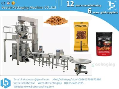 China Automatic Almond Packaging Machine 220V 50Hz for Efficient Sealing and Weighing for sale