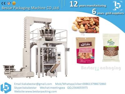 China Automatic Almond Cashew Nut Packing Machine Stainless Steel 220V 50Hz for sale