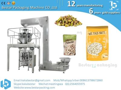 China Pistachio (with or without shell pistachio) pistachio granule packaging machine, vacuum automatic packaging for sale