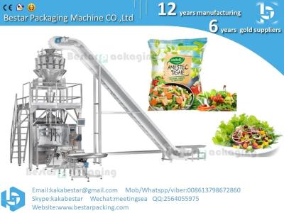 China Automatic Salad Packing Machine for Tabbouleh Fattoush Mediterranean Dish Dressing 500ml for sale