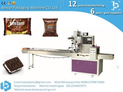 China Triangle Chocolate Ball Cookie Packaging Machine 220V 50Hz Automatic Sealing for sale