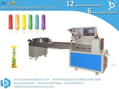 China Watermelon Popsicle strawberry milk Popsicle Popsicle ice cream packaging machine for sale