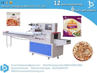 China Fresh shrimp pineapple pizza Hawaiian style pizza stainless steel packaging machine for sale