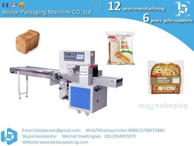 China High Speed Bread Packaging Machine for French Mini Bread 120 Packs per Minute for sale
