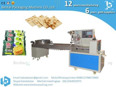 China Industrial Soda Crackers Vacuum Packing Machine 220V 50Hz for Pillow Packaging for sale