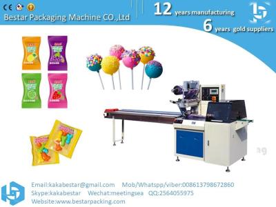 China Multi-Functional Horizontal Packaging Machine for Candy Chocolate Beans 50-200 Bags Per Minute for sale