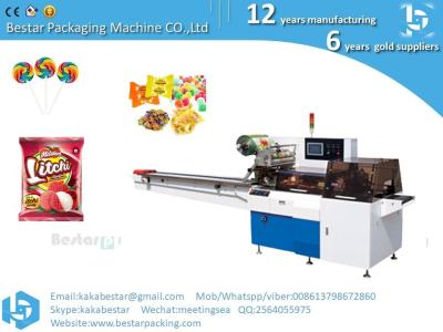 China Stainless steel multifunctional horizontal packing machine, can pack candy, soft candy, hard candy, vitamin sugar for sale