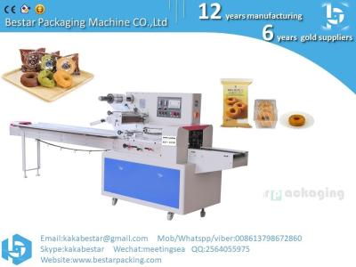 China High Speed Automatic Packaging Machine for Sesame Street Doughnut 120 Packs per Minute for sale