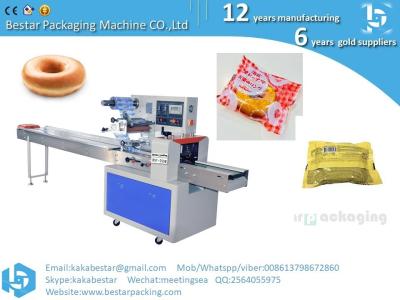 China Brand new stainless steel packaging machine, fruit fructose, American donut, bread packaging machine for sale