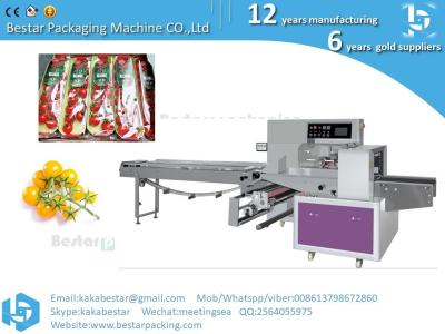 China Multipack Sweet Chocolate Sandwich Donut Popsicle Packaging Cherry Tomato Fruit Bread Packing Machine For Chocolate for sale