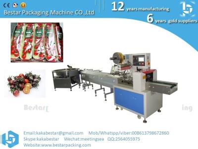 China Automatic Sandwich Biscuit Popsicle Mushroom Lettuce Fresh Fruit Cherry Tomato Vegetable Packing Machine 220V for sale
