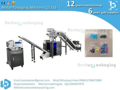 China Automatic Nut Bolt Fastener Counting Packing Machine 220V 50Hz 60 bags per minute for sale