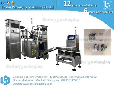China Automatic Hardware Counting Packing Machine for Nut Bolt Nail Screw Bag Packaging 60 Bags/Min for sale