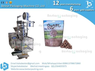 China Automatic Pet Food Packaging Machine 2-50kg Powder Granule Bagging with Turntable for sale