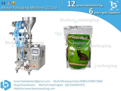 China Organic Pet Food Vertical Packaging Machine with Auger Filler 50-500g Capacity for sale