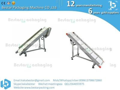 China Automatic Material Conveyor 500 kg Capacity 3 m Belt Length Industrial for sale