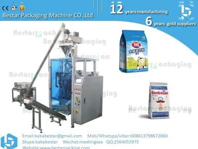 China Vertical Form Fill Seal Milk Powder Packaging Machine 50g-5kg for sale