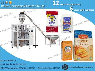 China Bestar Vacuum Feeding Packing Machine for Flour Milk Powder Chocolate Powder 50kg for sale