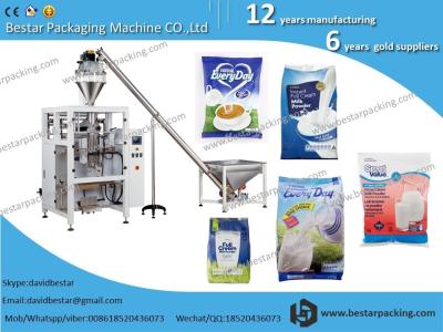 China Industrial Vacuum Feeding Powder Packing Machine Vertical Pouch Sealing 50kg Capacity for sale