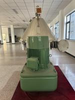 China Stainless Steel Disc Oil Separator Belt Drive Automatic Slag Discharge Centrifuge For Pharmacy for sale