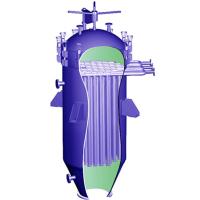 China ZX Series Core Candle Purification Precision Filter Self Cleaning Carbon Steel for sale