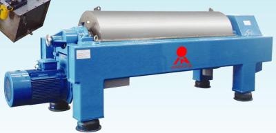 China Inlet Capacity 5~18m 3/h Horizontal Decanter Centrifuges Used for PVC Sludge for sale