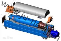 China Electrical PLC Tricanter Centrifuge For Kitchen Waste Oil And Illegal Cooking Oil for sale