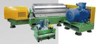China Continuous Horizontal Discharge Decanter Centrifuge For Sludge With Screw Discharging for sale