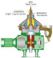 China Lower Noise Disc Stack Oil Centrifuge Separator used For Liquid-Solid Separation for sale