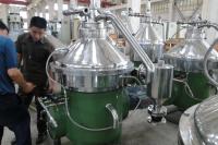 China Self-discharging Self-cleaning SS304 solid liquid disc oil separator for sale