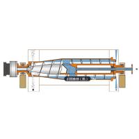 China Starch Separation Decanter Centrifuge Continuous Operation Dual Motor for sale