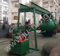 China Auto Cake Discharging Horizontal Pressure Leaf Filters For Dewaxing Of Sunflower Oil for sale