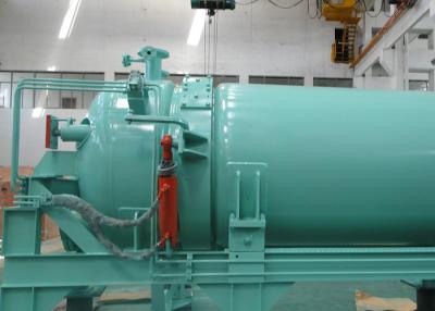 China Single Steam Horizontal Pressure Leaf Filter With Jacket Cylinder Movement for sale