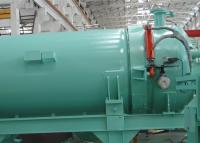 China Single Steam Horizontal Pressure Leaf Filter With Jacket Cylinder Movement for sale