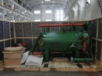 China Carbon Steel Horizontal Pressure Leaf Filter Head Moving For Grease Filtration for sale