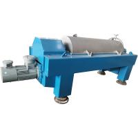 China Stainless Steel Two Phase Decanter Centrifuge with PLC Control and 3200 RPM for Waste Water Treatment for sale