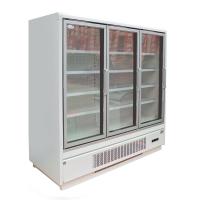 China Convenience Store Open Front Multi Deck Chiller With Glass Door for sale