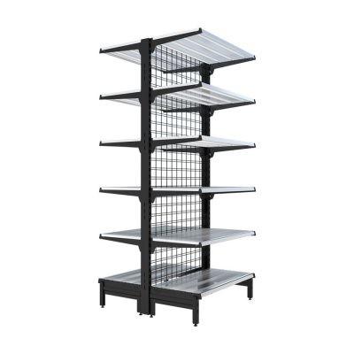 China HSD-SSN series hot selling high quality metal supermarket gondola shelf for sale