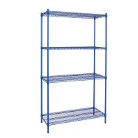 China 1.6M 50kg Storage Wire Shelves 24 Deep Wire Closet Shelving Supermarket for sale