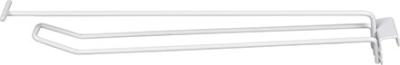 China Mental Supermarket Shelves Display Hook Double Line Beam for sale