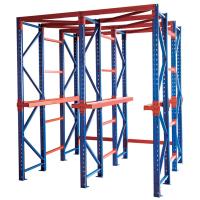 China Heavy Duty 2000KG 4000MM Warehouse Storage Pallet Racking Shelf Metal Shelving for sale